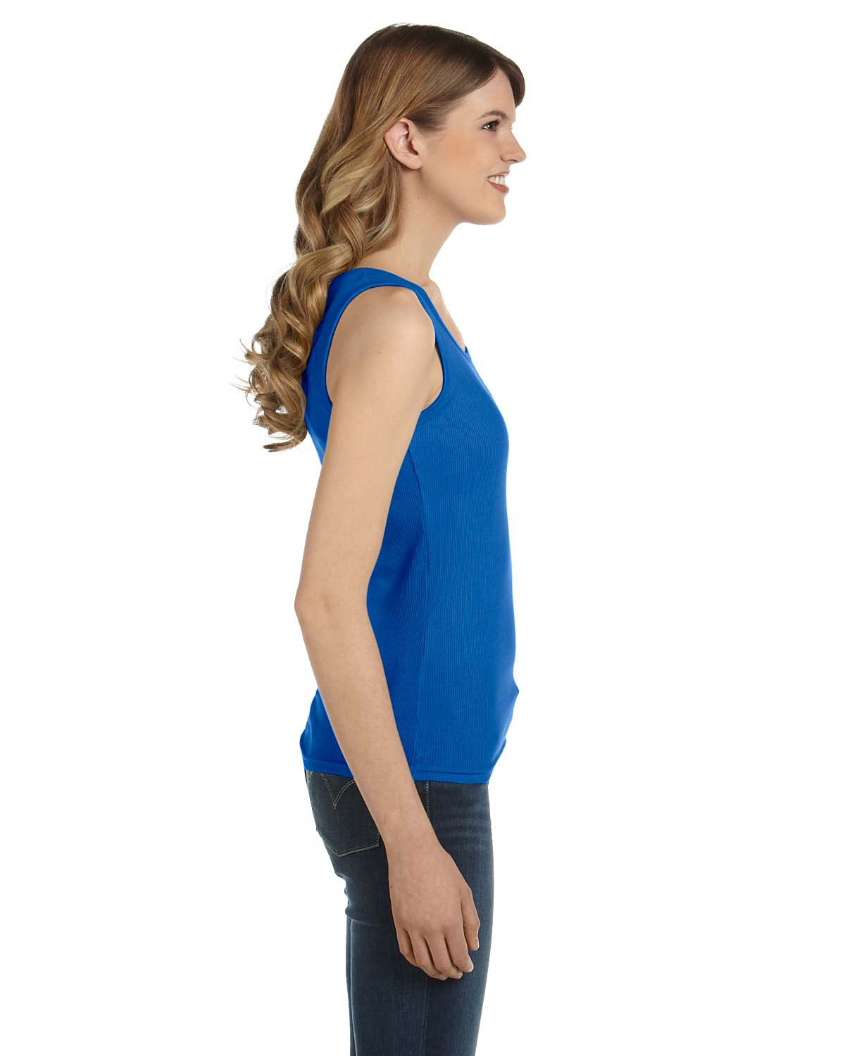 Anvil 2415 Women 1x1 Baby Rib Tank | GotApparel.com