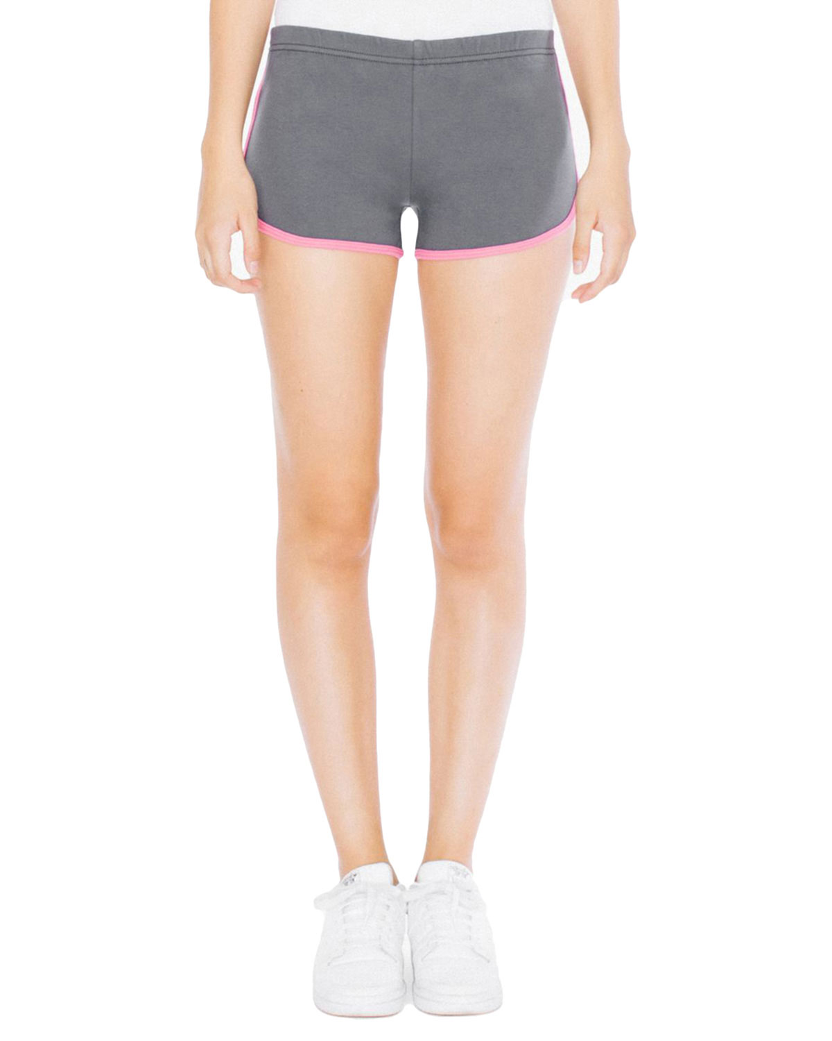 American Apparel 7301W Women Interlock Running Shorts | GotApparel.com