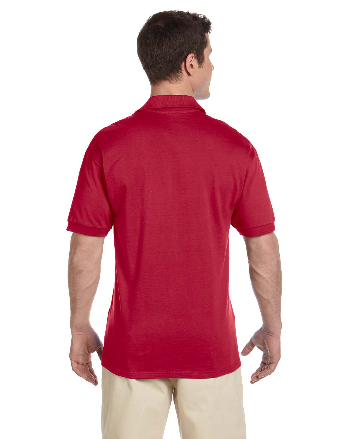 Jerzees J100 Men 6.1 Oz. Heavyweight Cotton Jersey Polo | GotApparel.com