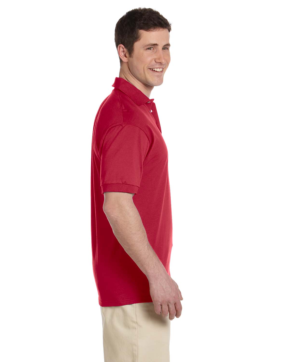 Jerzees J100 Men 6.1 Oz. Heavyweight Cotton Jersey Polo | GotApparel.com