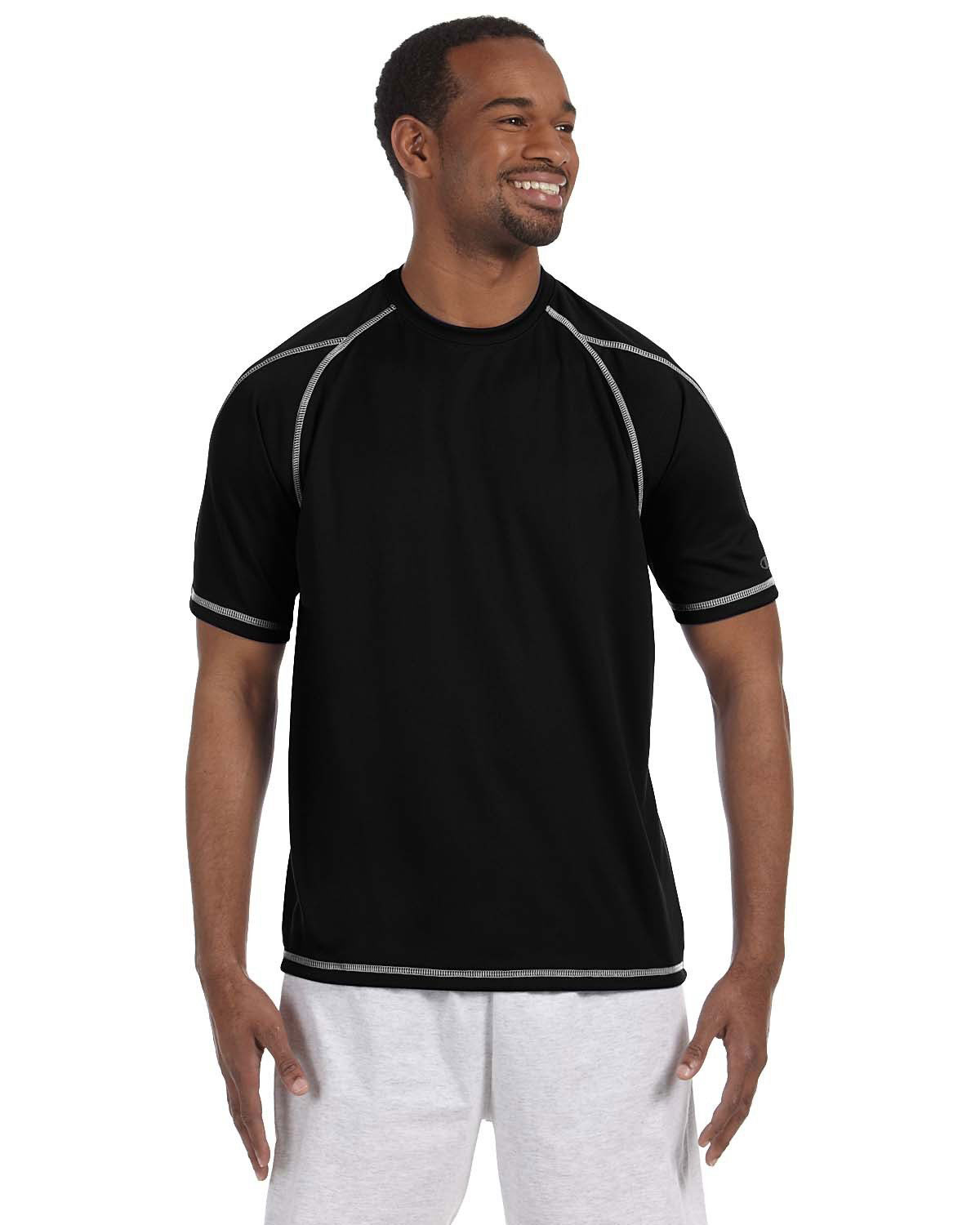 Champion T2057 Men Double Dry 4.1 oz. Mesh T-Shirt | GotApparel.com