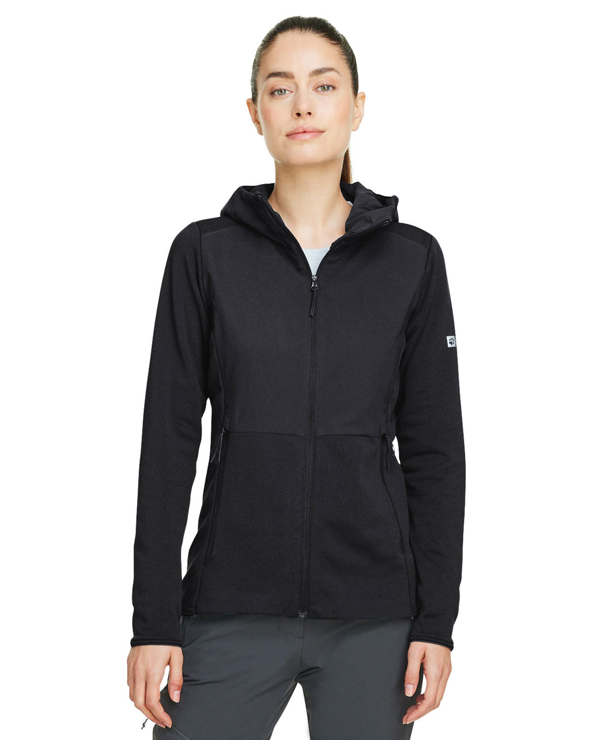 Jack Wolfskin 5031001 Ladies' Pack And Go Rain Hybrid Jacket ...