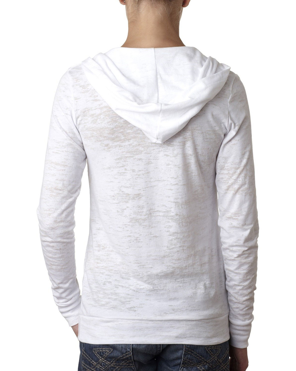 Next Level 6521 Women The Burnout Hoody | GotApparel.com