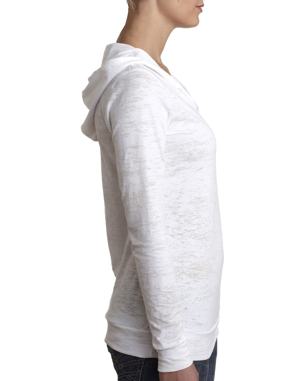 Next Level 6521 Women The Burnout Hoody | GotApparel.com