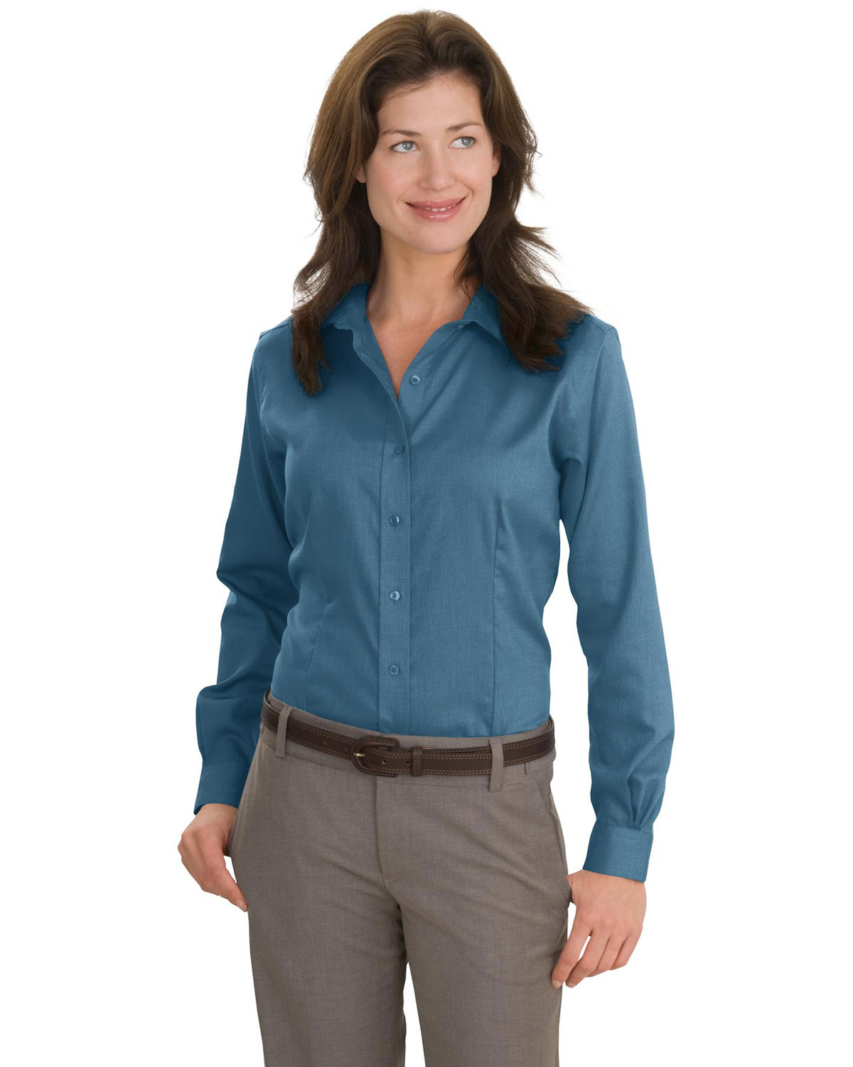 Red House RH47 Women Nailhead Non-Iron Button-Down Shirt - GotApparel