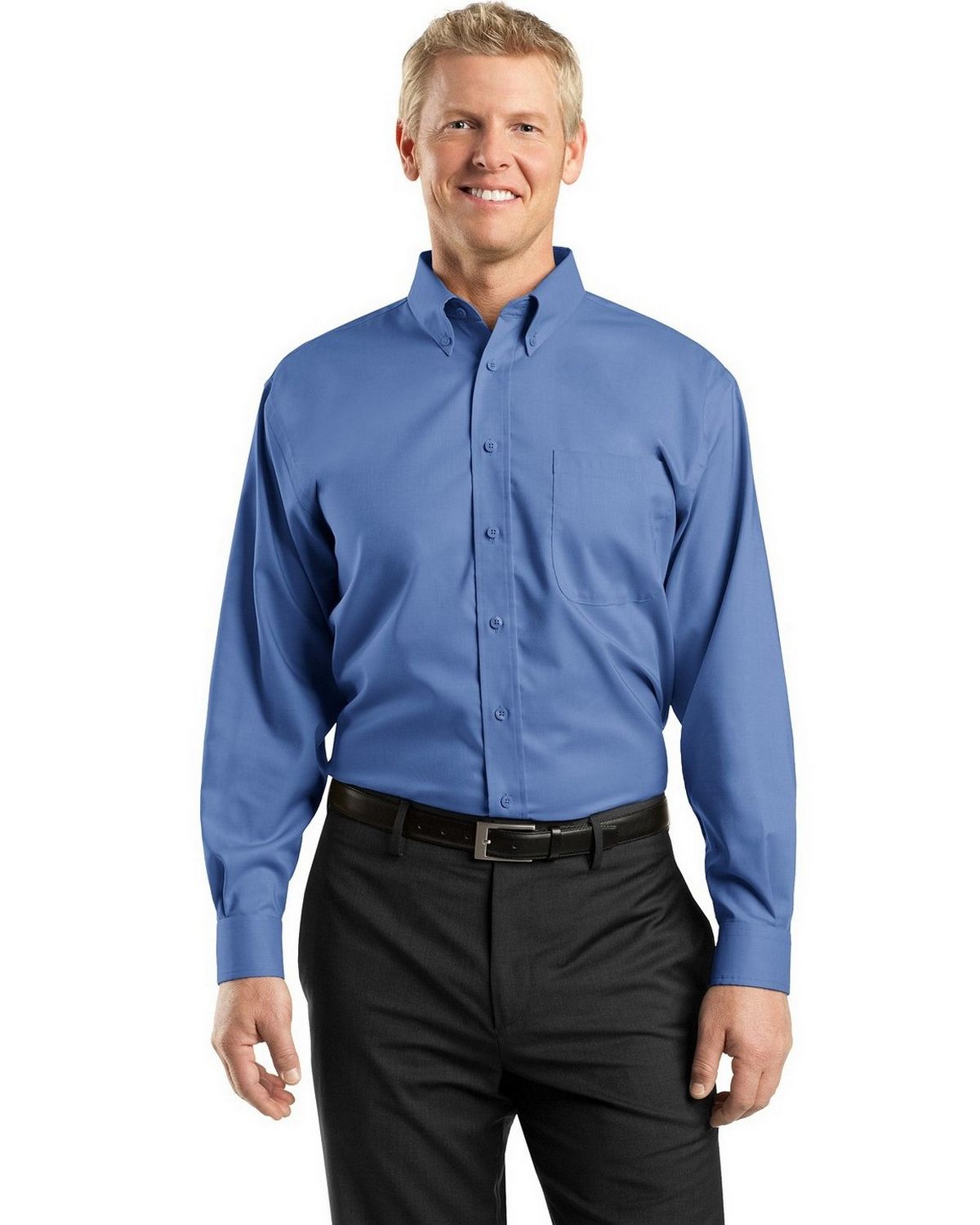 Red House TLRH37 Adult Tall Nailhead Non-Iron Button-Down Shirt - Buy ...