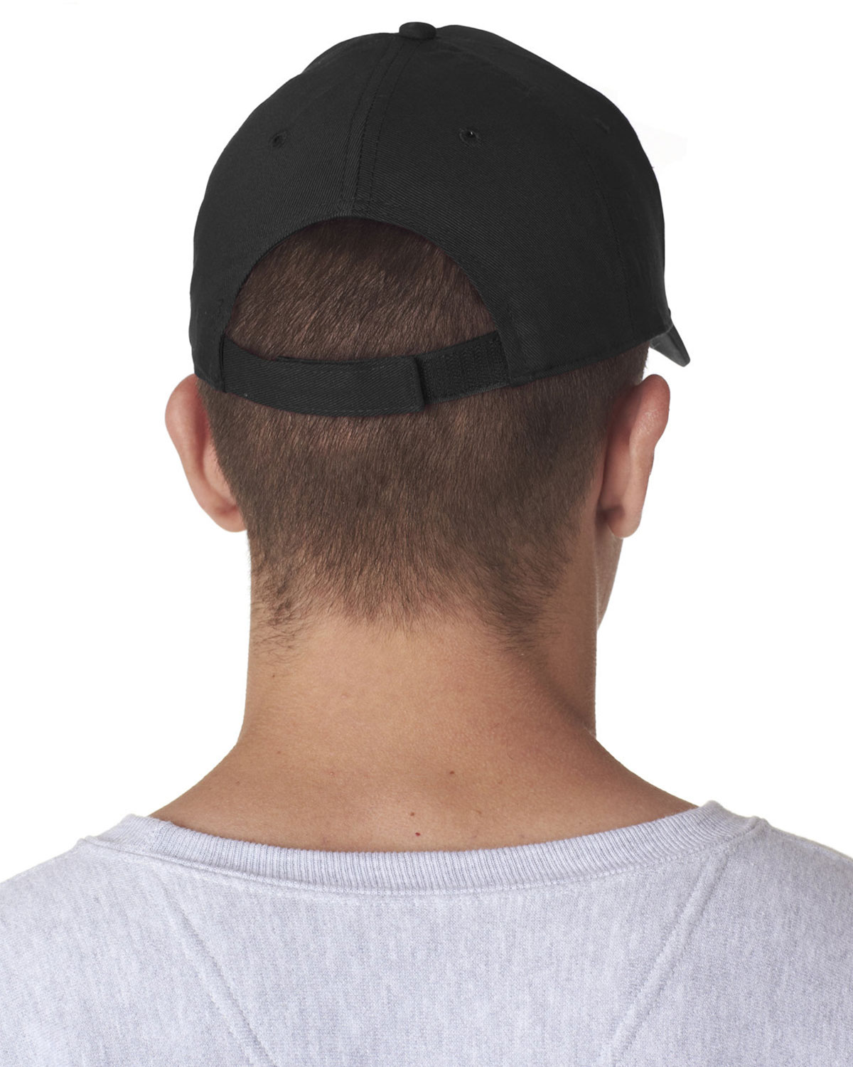 UltraClub 8120 Unisex Classic Cut Cotton Twill 5-Panel Cap | GotApparel.com