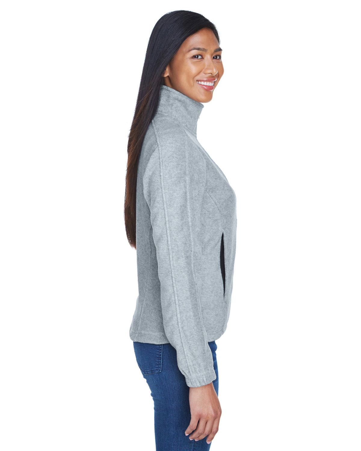 Ultraclub 8481 Women Iceberg Fleece Full-Zip Jacket - GotApparel