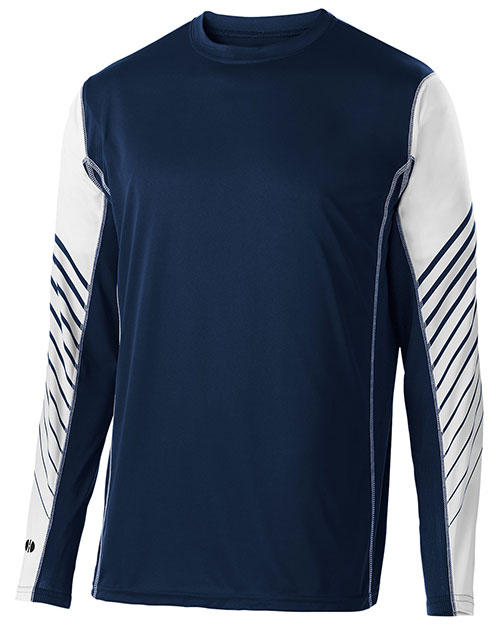 Holloway 222641 Youth Arc Shirt Long Sleeve | GotApparel.com