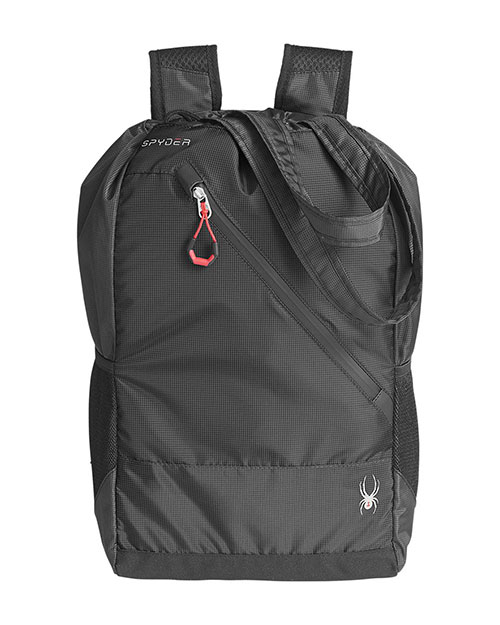 Custom Embroidered Spyder S17212 Unisex Spinner Convertible Backpack ...
